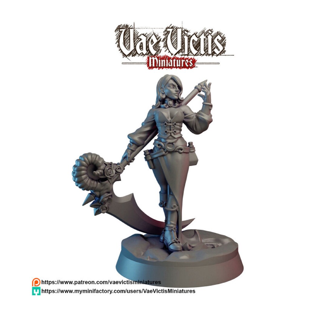 Necromancer, Dnd Miniature, Dungeons and Dragons, Fantasy 5E ...