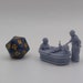 Village Bath Miniature Set for Dnd, Dungeons and Dragons, Spa Scenes ...
