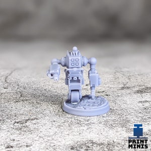Maintenance Robots 28mm 32mm Dnd Dungeons and Dragons Scifi Miniatures ...