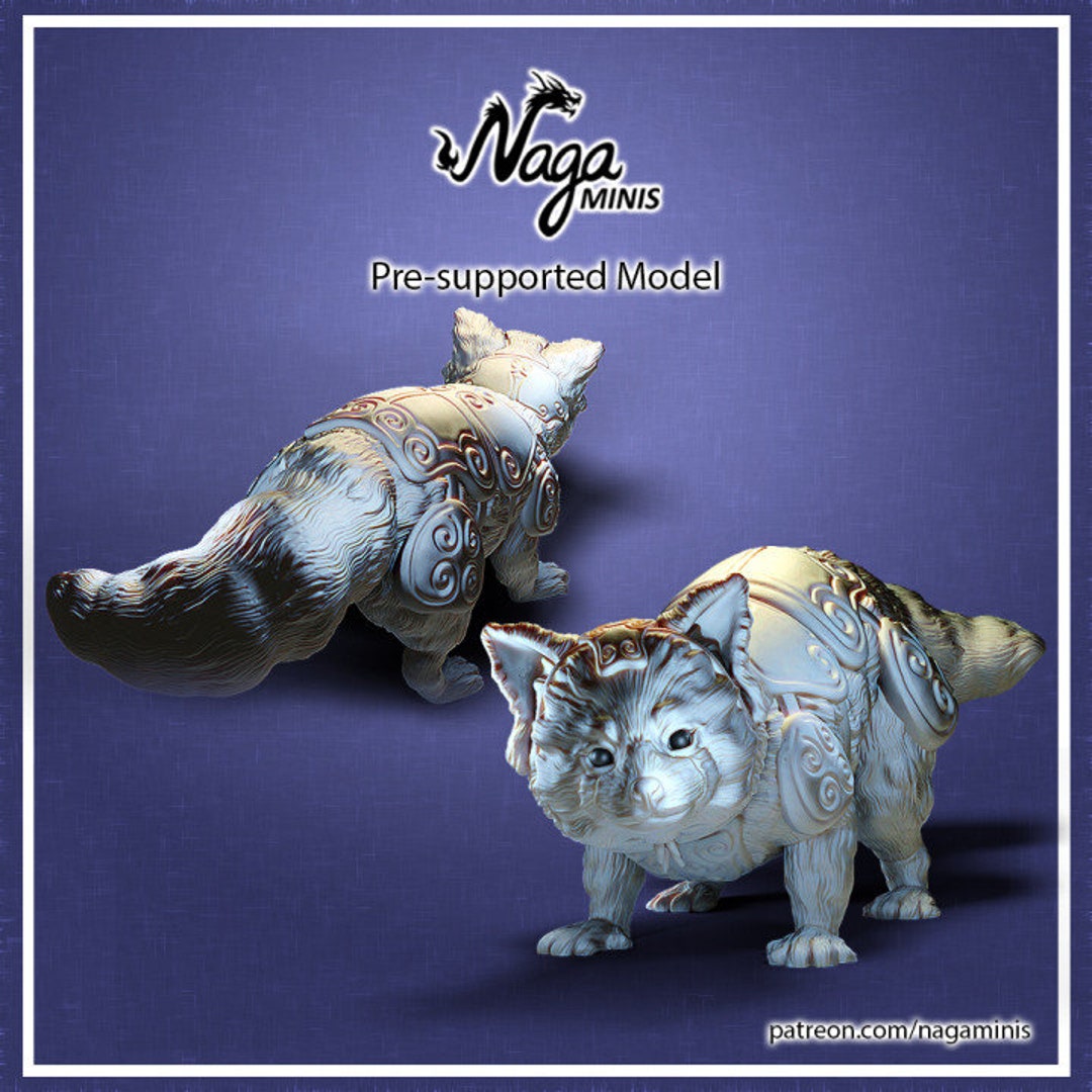 Red Panda Guardian Miniature Dnd Dungeons and Dragons 28mm/32mm Dnd ...