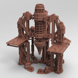 Industrial Sci-fi Mining Site, Dnd Terrain for Dungeons and Dragons ...