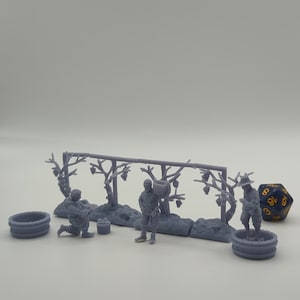 Vineyard Winemakers Set for Dnd, Dungeons and Dragons, Vineyard Scenes ...