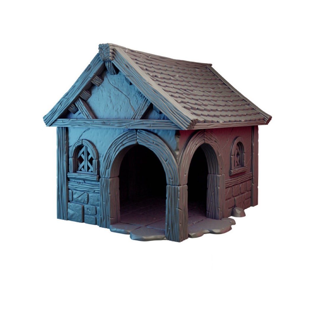 Toll House Miniature Dnd Dungeons and Dragons 28mm/32mm TTRPG Wargame ...