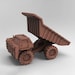 Dump Truck Miniature Dnd Dungeons and Dragons Industrial Scifi ...