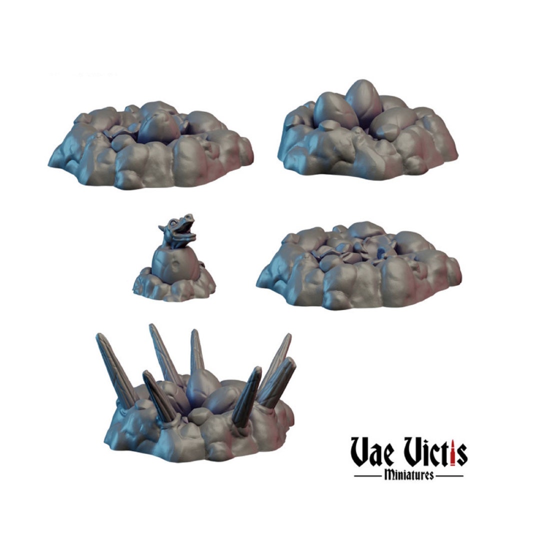 Kobold Miniature Nests, Dnd Miniature Terrain, Dungeons and Dragons ...