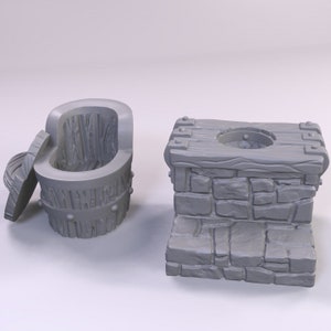Toilets and Npcs Dnd Dungeons and Dragons 28mm/32mm Miniature Scatter ...