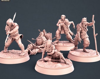Elves Miniature Paladin Dnd Dungeons and Dragons Tabletop - Etsy