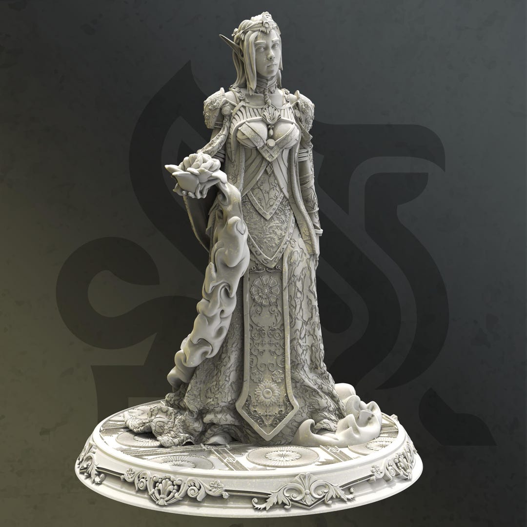 An Ethereal Goddess of Life for Dnd Dungeons and Dragons 28mm/32/38mm ...