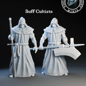 23pc Cultists Set Dungeons and Dragons 3D Printed D&D, Tabletop RPG ...