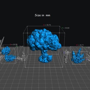 10pc Explosion FX (basing Bits 2.0) 28mm/32mm TTRPG Wave Explosion ...