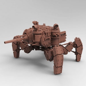 Combat Walker Dnd Scifi Vehicles Dungeons and Dragons 40K Walker Droid ...