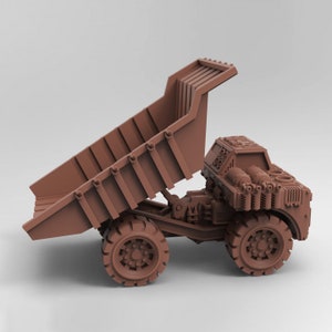 Dump Truck Miniature Dnd Dungeons and Dragons Industrial Scifi ...