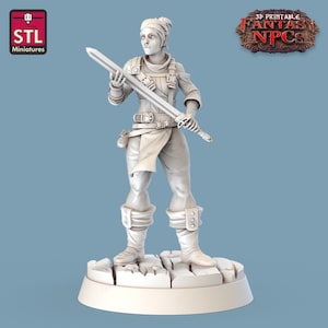 10pc Townsfolk Miniature Set Dnd Fantasy Npcs, Dnd, Dungeons and ...