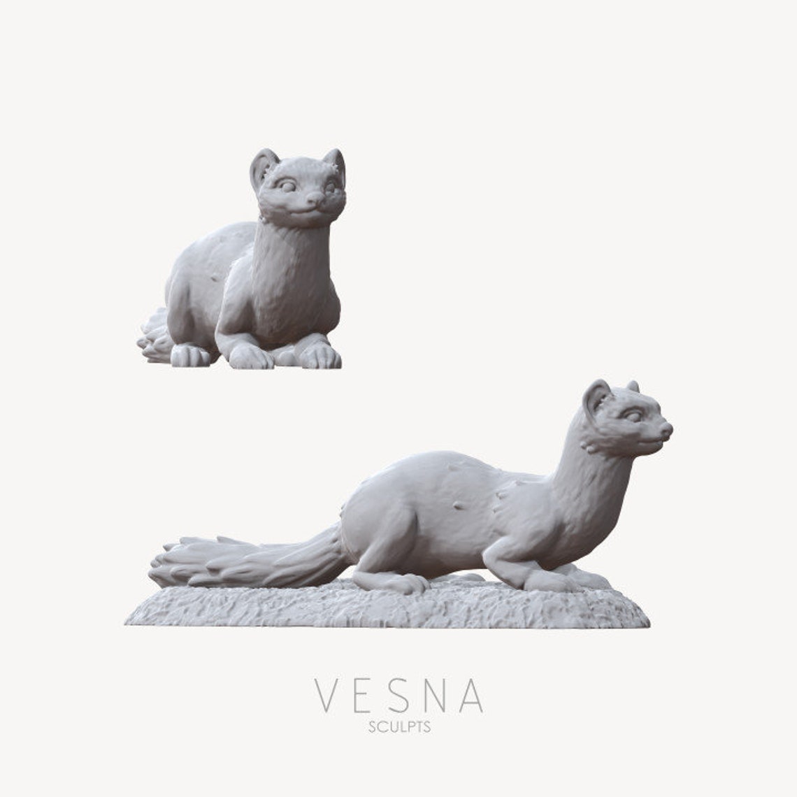 9pc Weasels Set for Dnd Dungeons and Dragons Dnd Creatures TTRPG ...