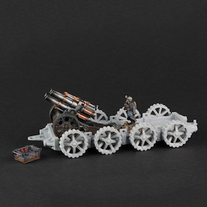 Cargo Trailer Miniature Sci Fi Vehicle 28mm 32mm Nuclear Wasteland Dnd ...