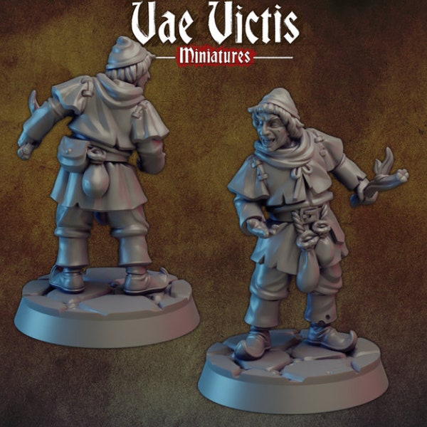 Medieval Peasant Miniature - Etsy