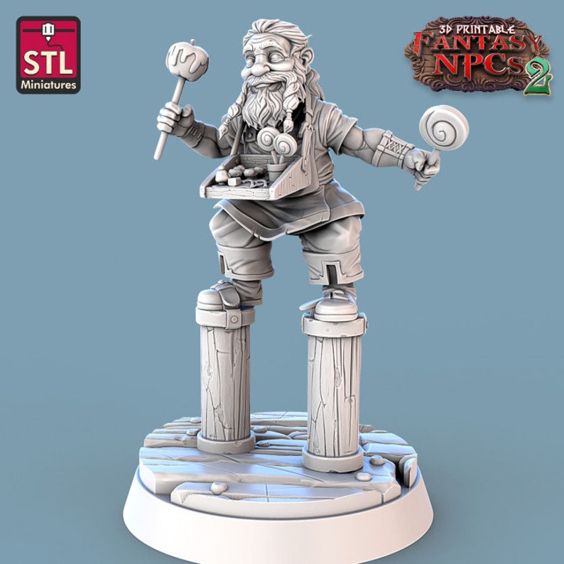 Candy Seller Vendor Set, Shop, Dnd, Dungeons and Dragons, TTRPG ...