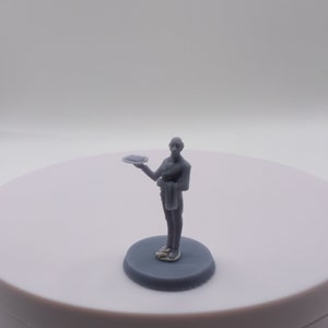 Butler Miniature, Butler, Dnd, Dungeons and Dragons, D&D, Tabletop RPG ...