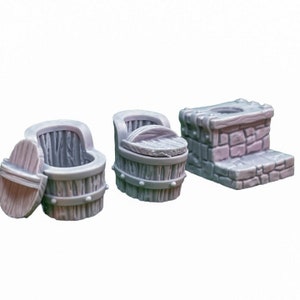 Toilets and Npcs Dnd Dungeons and Dragons 28mm/32mm Miniature Scatter ...