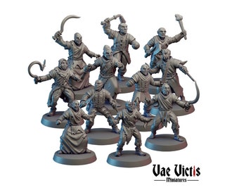 Female Cultist 2 Cultist Gang Designed by Axolote Gaming - Etsy