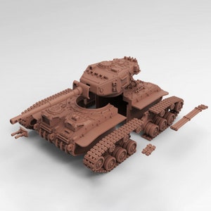 Wasteland Tank Miniature Wargame Vehicle 28mm/32mm Wasteland Warfare ...
