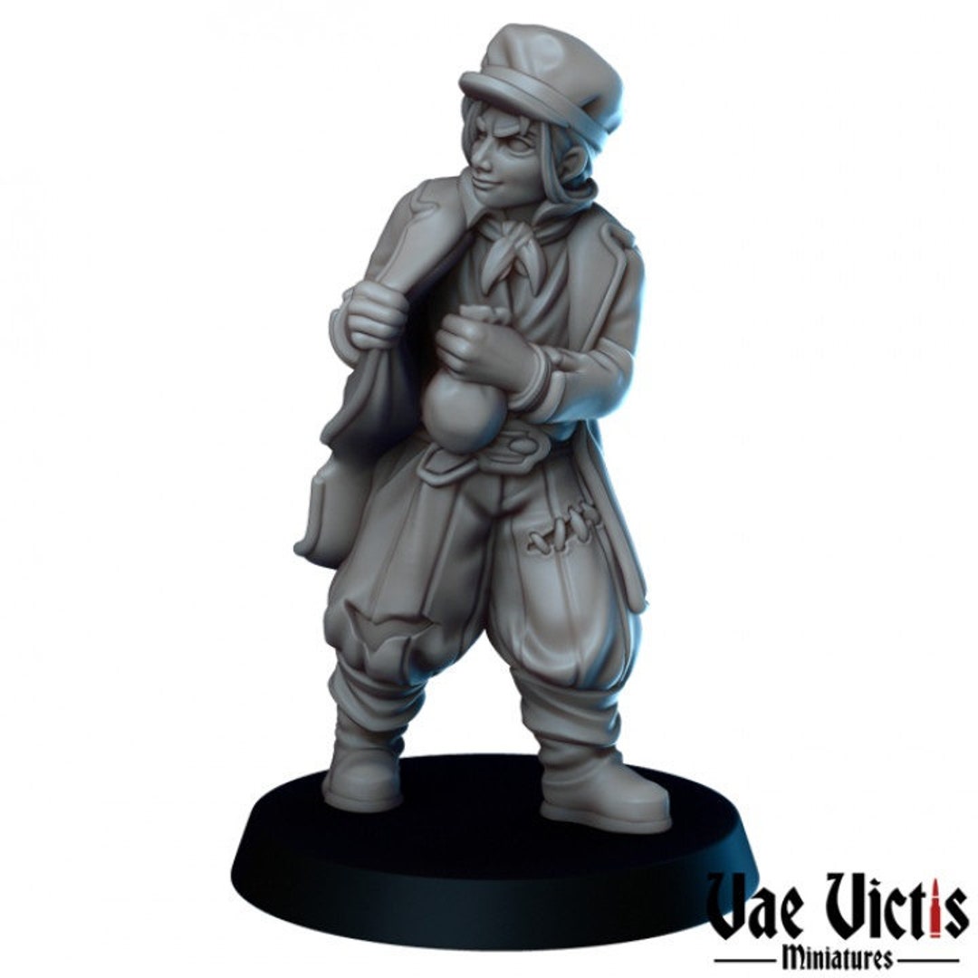 Pickpocket Miniature Thief Dnd Dungeons and Dragons 28mm/32mm TTRPG ...
