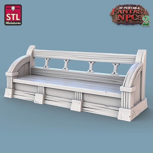 Magistrate Set, Court Room Furniture, Dnd, Dungeons and Dragons, Judge ...