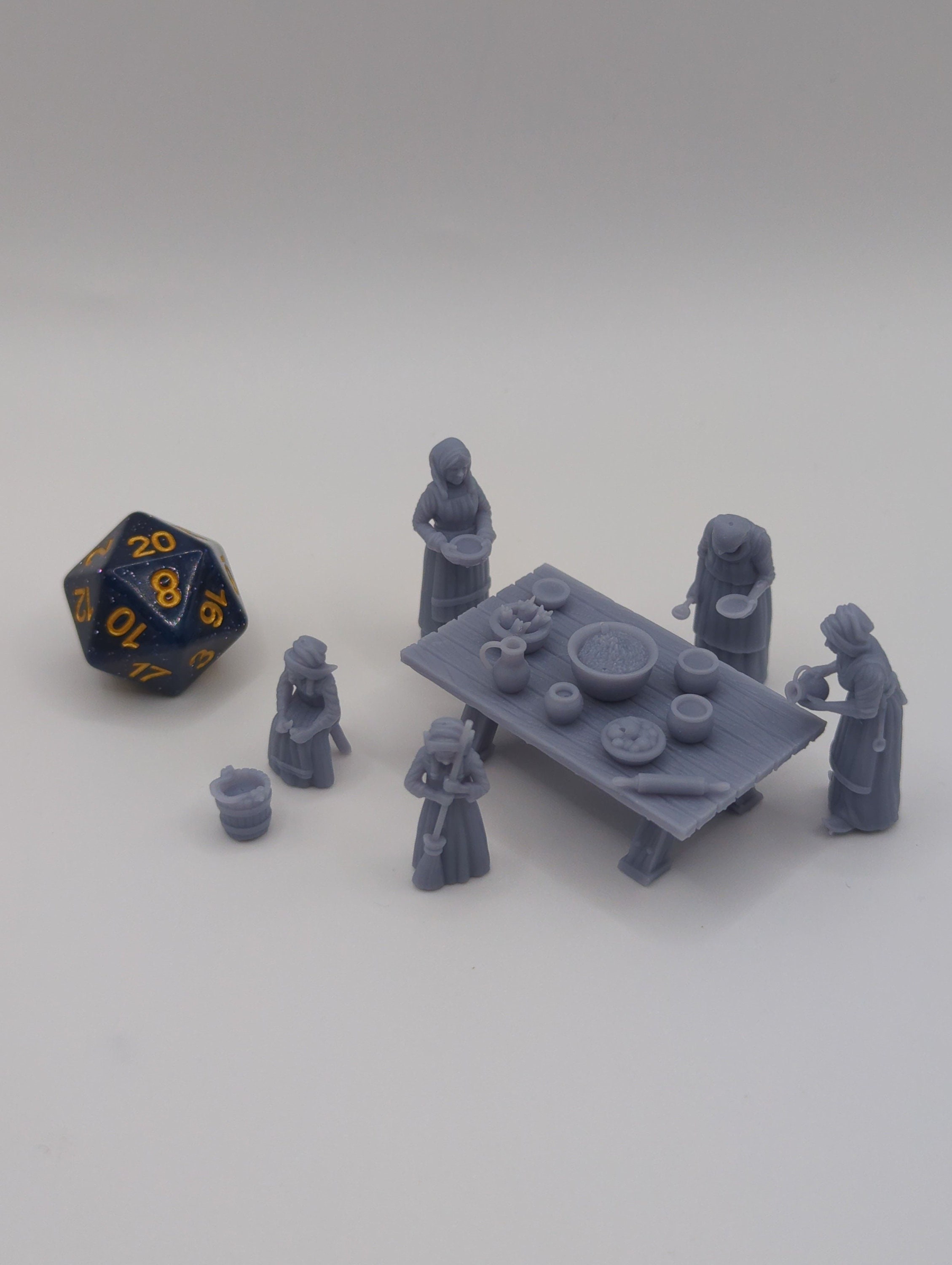 Tavern Cooks Dnd Dungeons and Dragons TTRPG Wargame Scatter Terrain ...