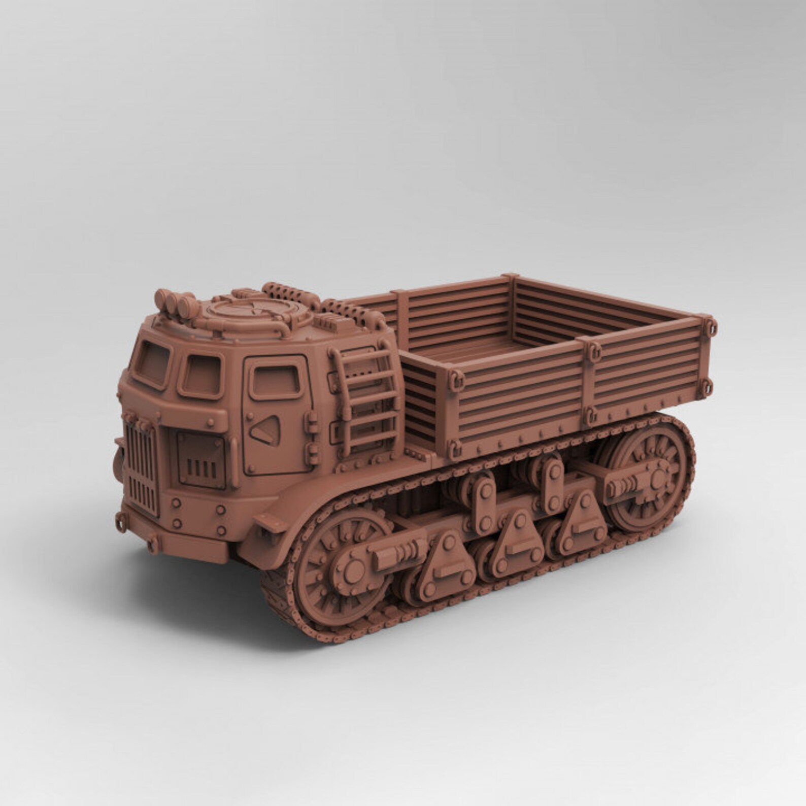 Flatbed Transporter, Scifi Wasteland Vehicles Dnd D&D Scifi Terrain 40K ...