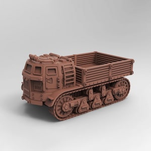 Flatbed Transporter, Scifi Wasteland Vehicles Dnd D&D Scifi Terrain 40K ...