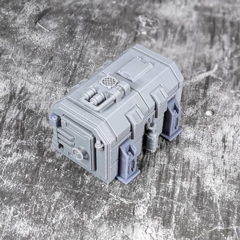Inmate Isolation Cell 28mm/32mm TTRPG Fantasy Wargame Prison Cell Sci ...