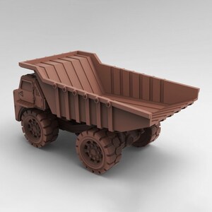 Dump Truck Miniature Dnd Dungeons and Dragons Industrial Scifi ...