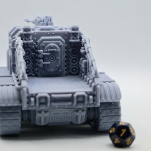 3D Printed Heavy Crawler Miniature Ideal for Wargaming, Gaslands, Dnd ...