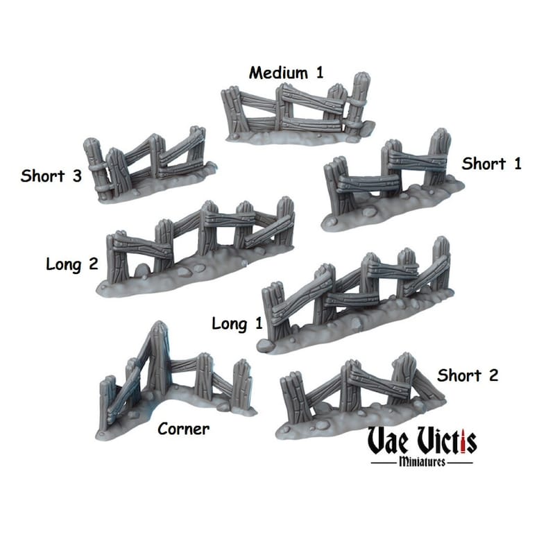 Fence Terrain Scatter Dnd - Etsy