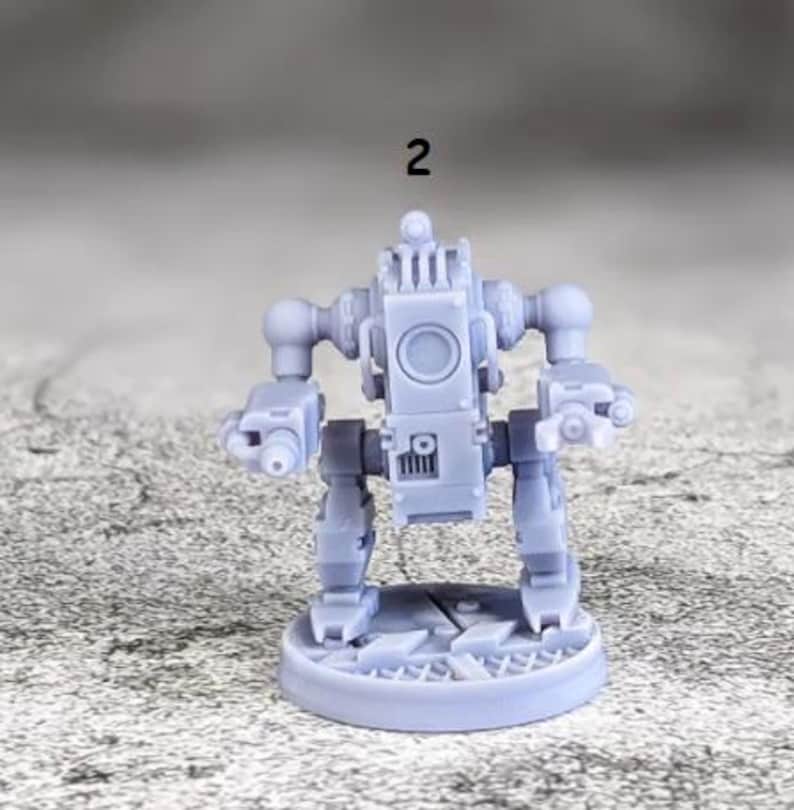 Maintenance Robots 28mm 32mm Dnd Dungeons and Dragons Scifi Miniatures ...
