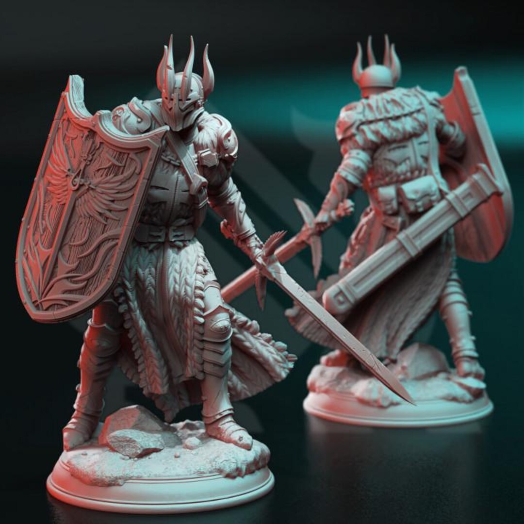 Vengeance Paladin Dnd Dungeons and Dragons 28mm/32mm Divine Paladin of ...