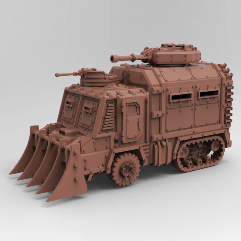 Combat Truck Scifi Miniatures Dnd Dungeons and Dragons 28mm/32mm ...