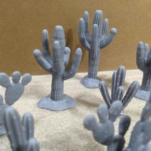 Cacti Plants Dnd Dungeons and Dragons Desert Plant Scatter for 28mm ...