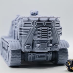 3D Printed Heavy Crawler Miniature Ideal for Wargaming, Gaslands, Dnd ...