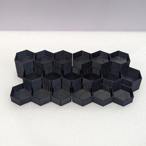 3D Printed Paint Rack Organizer 9 Slot Sections for Vallejo & Army ...