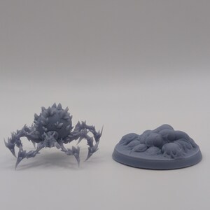 Giant Ice Spider Miniature, Dnd, Dungeons and Dragons, Tabletop RPG ...
