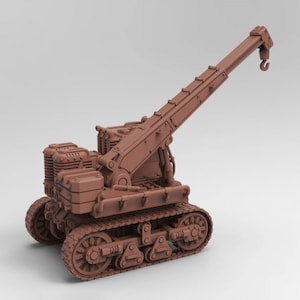 Crane Miniature, Industrial Scifi, Wasteland Vehicles, Steampunk ...