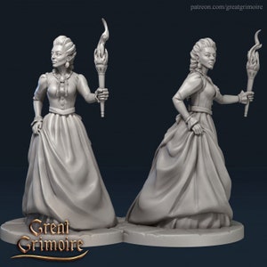 Irene Milady Dnd Dungeons and Dragons 28mm/32mm TTRPG Fantasy Miniature ...