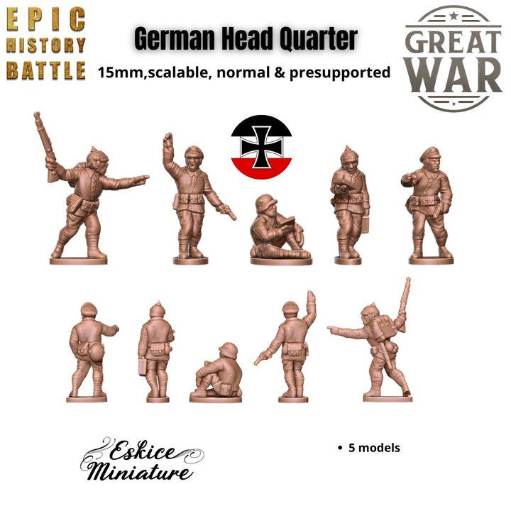 46pc WW1 German Starter Pack – 15mm 20mm 28mm 32mm 1 35 Scale ...