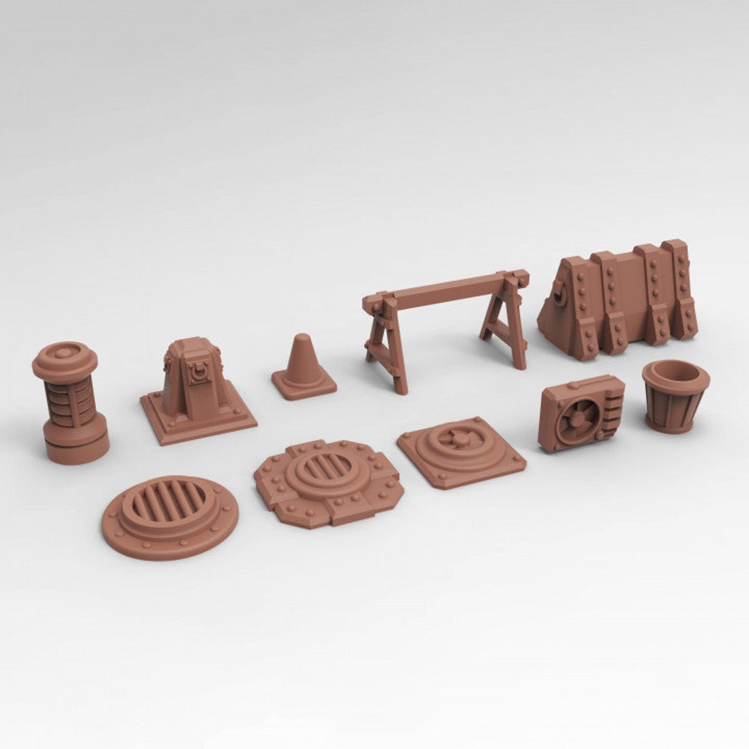 Street Scatter Terrain, Dnd, Dungeons and Dragons, Tabletop RPG ...