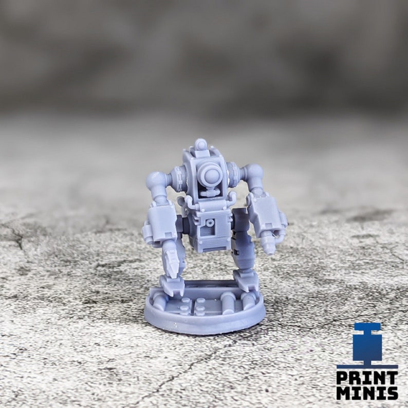 Maintenance Robots 28mm 32mm Dnd Dungeons and Dragons Scifi Miniatures ...