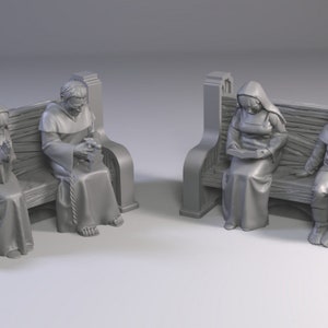 Church Miniatures at a Prayer for Dnd, Dungeons and Dragons, Church ...