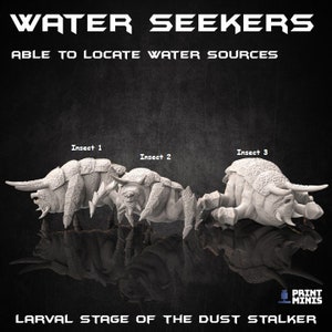 Water Seeking Insect Creatures for Desert Wastelands D&D Ttrpgs Sci-fi ...