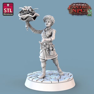 Florist Vendor Set, Dnd, Dungeons and Dragons, Flower Miniatures, Dnd ...