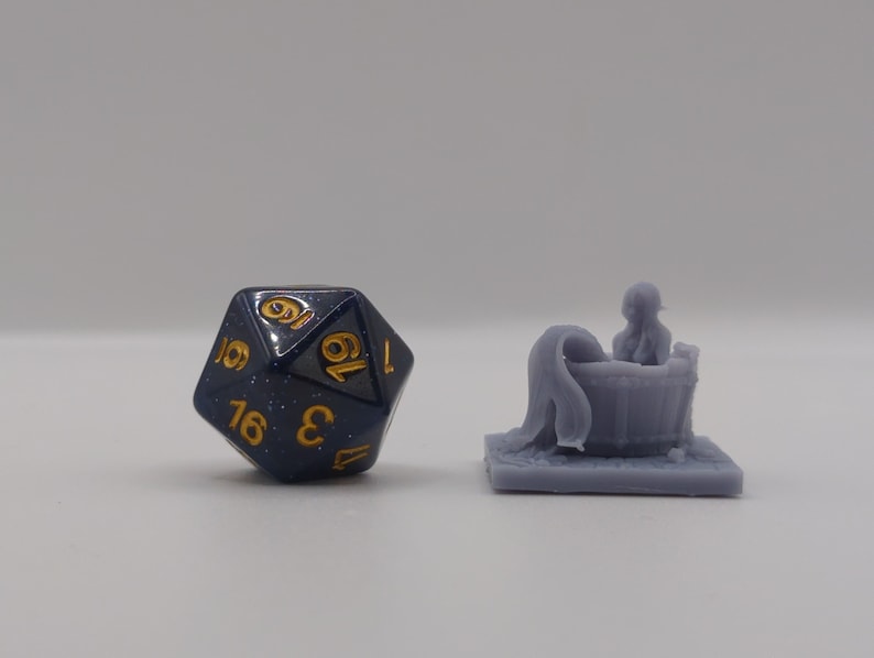 Mermaid Dnd Dungeons and Dragons 28mm/32mm Dark Piers Mermaid Miniature ...